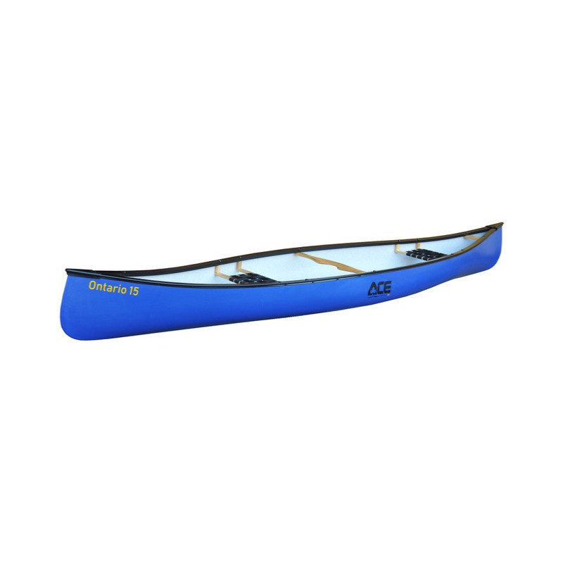 Canoe de Randonnée ACE Ontario 15 dispo sur Kayak Online Couleur Bleu